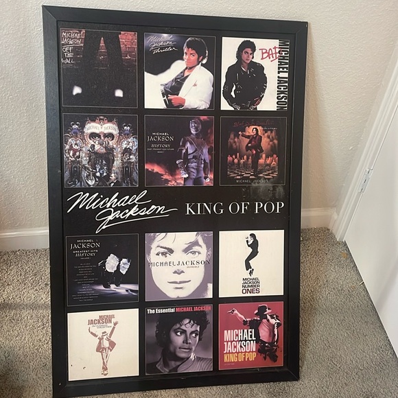 Blockbuster | Wall Decor | Michael Jackson Vintage Blockbuster Hard ...